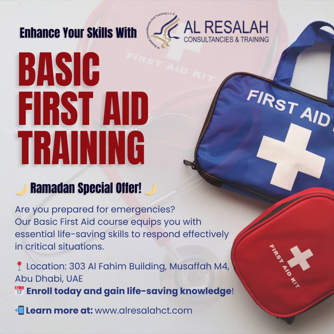 Basic First Aid Training - AL RESALAH CONSULTANCIES AND TRAINING LLC